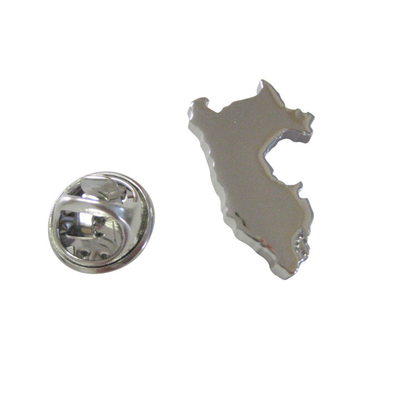 Kiola Designs | Accessories | Peru Map Shape Lapel Pin | Poshmark